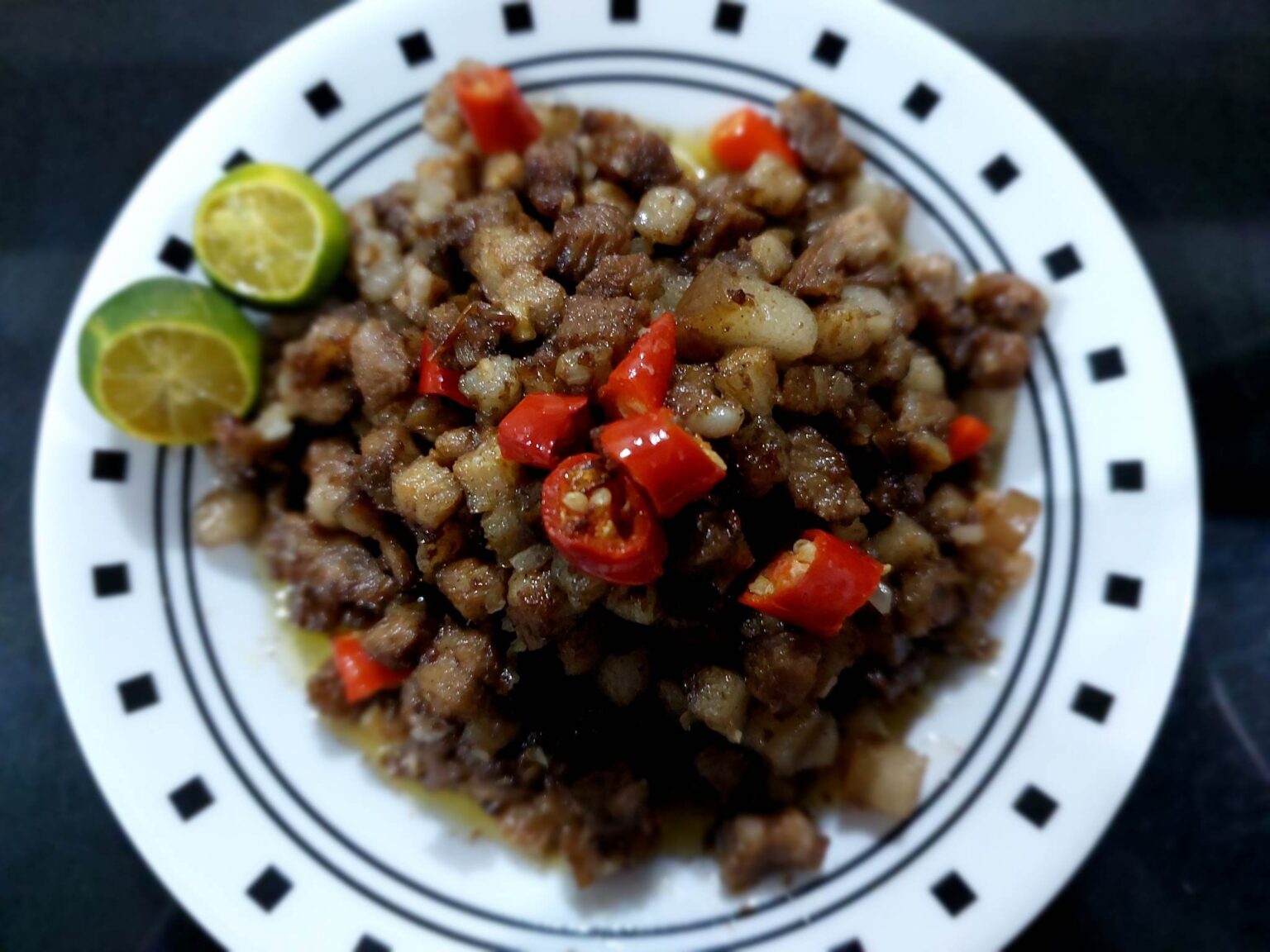 Pork Belly Sisig - Pinoy Cooks