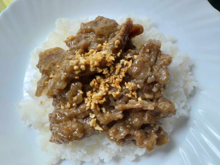Garlic Pepper Beef - Pinoy Cooks